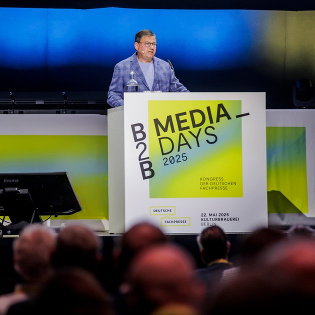 Zukunft beginnt mit fundiertem Wissen und freier Presse: B2B Media Days ...