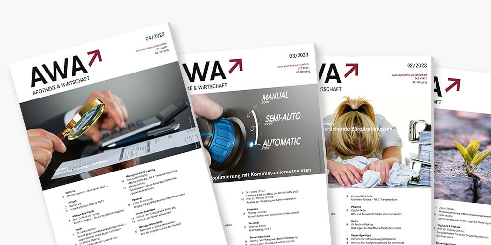 Neues Design für AWA: Deutsche Fachpresse